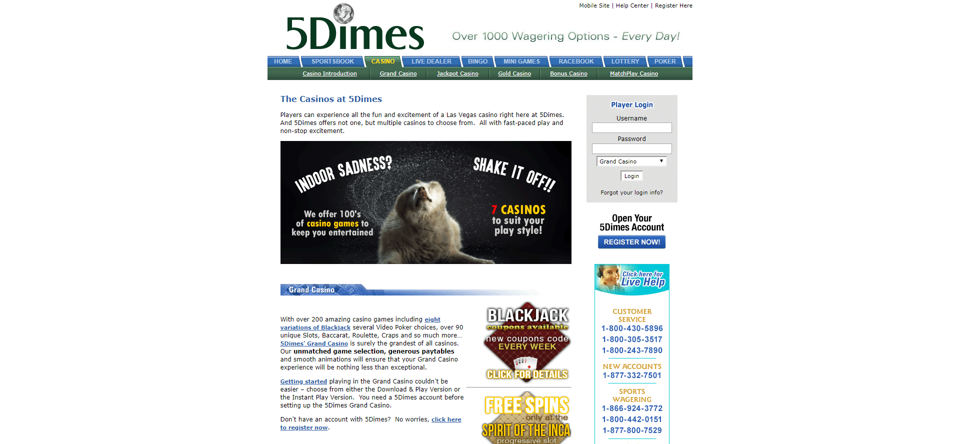 5Dimes Review - 5Dimes Exits US Market | Blacklisted Sportsbook